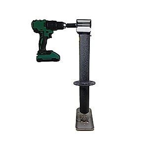 Trailer Valet JX5-C Center Mount Tongue Jack - Drill Powered, 5K Capacity