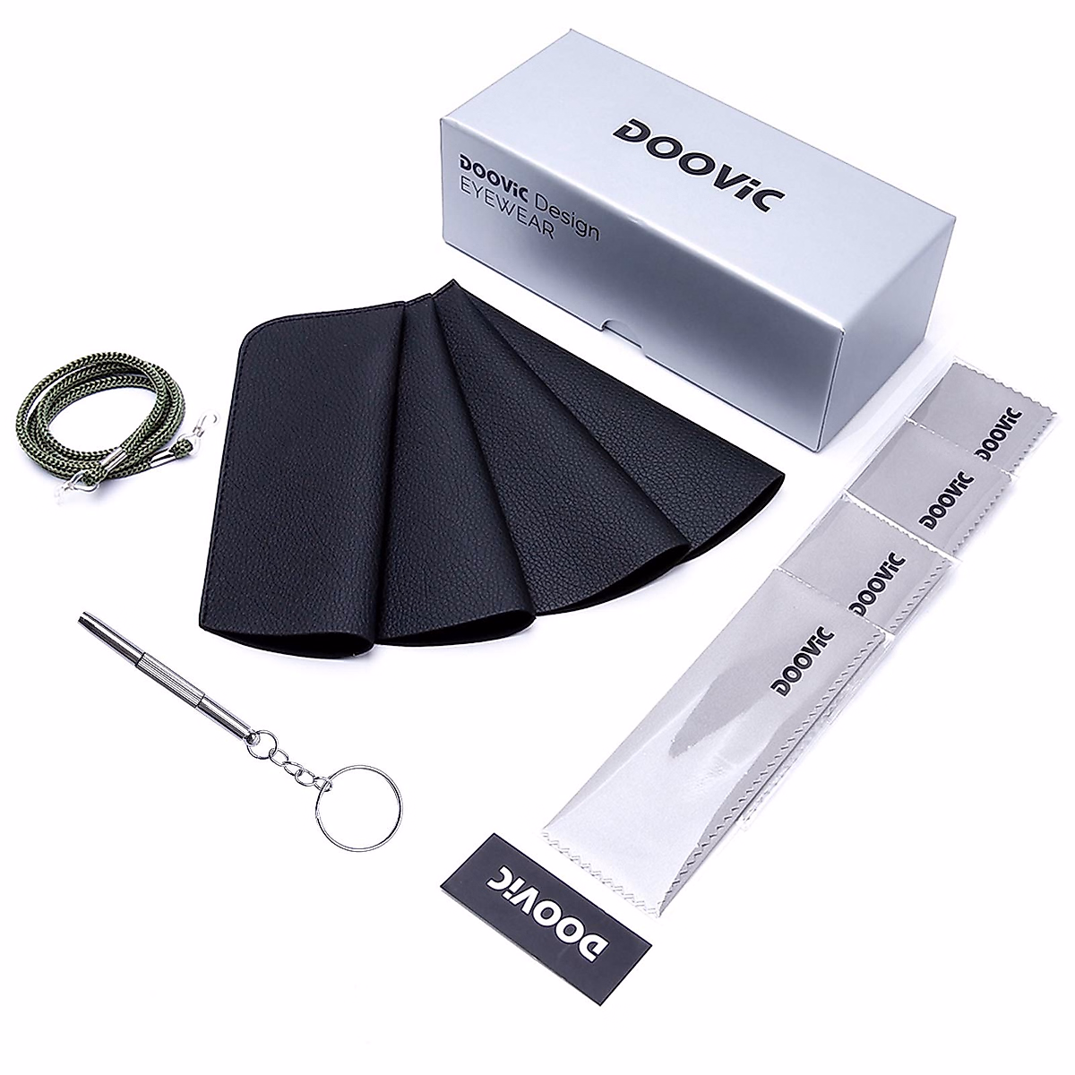 DOOViC 4 Pack Computer Reading Glasses Blue Light Blocking Anti Eyestrain Spring Hinge Stylish Readers for Women 3.50 Strength