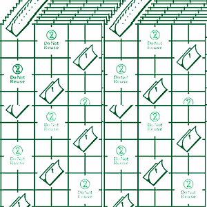 250 Pieces Makeup Hand Palette, Disposable Adhesive Transparent Palettes for Makeup and Waterproof, Artist Cosmetic Makeup Palette for Women Daily Use (2.36 X 2.36 Inch)