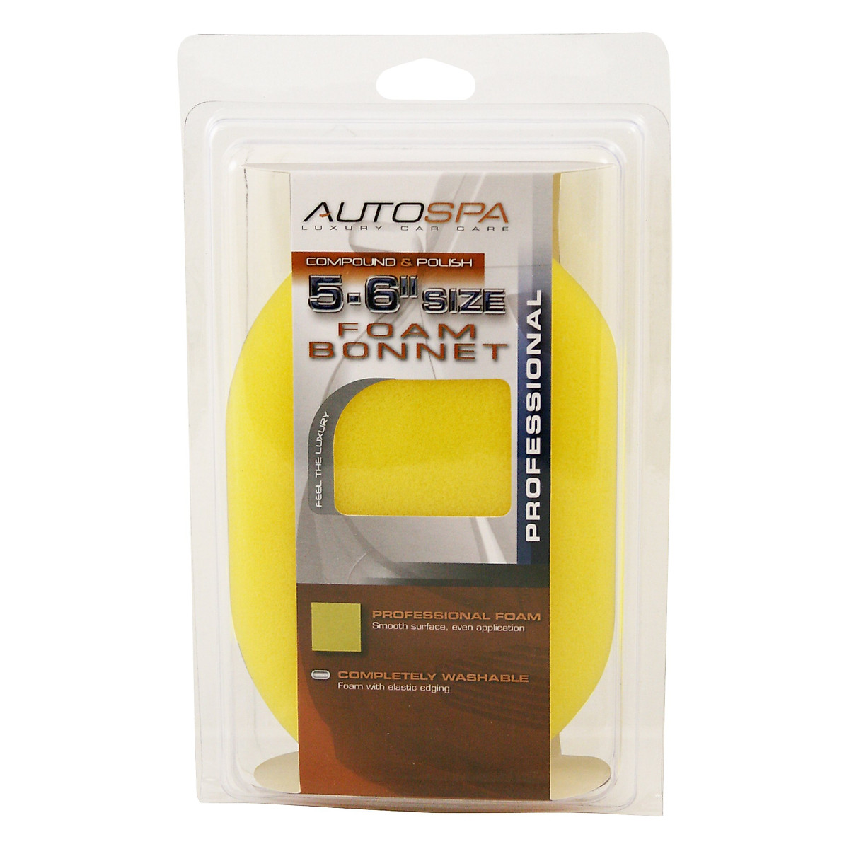 AutoSpa 40409AS Foam 5-6" Polishing Bonnet