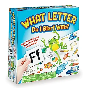 What Letter Do I Start With? Family Board Game