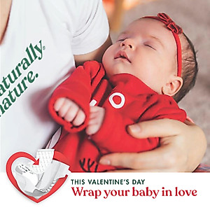 Naturally Nature Overnight Diaper Booster Pads, Stops Leaks, Diaper Liners for Toddlers, Adhesive Pads for Girls & Boys, 64 ct. (2 Packs of 32)