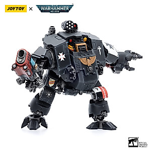 JOYTOY Warhammer 40K Officially Licensed Mecha Black Templars Redemptor Dreadnought 1:18 Scale Collectible Action Figure 11.73”Height