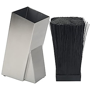 Mantello Modern Stainless Steel Universal Knife Block Knife Holder Storage Organizer