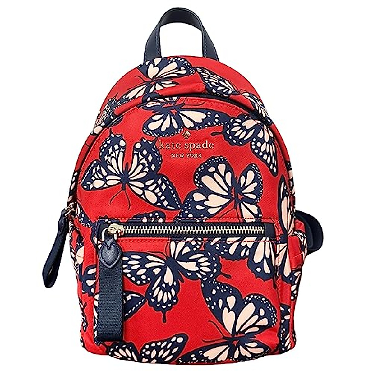 Kate Spade Chelsea The Little Better Nylon Mini Backpack Butterfly Red