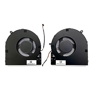 Bestparts CPU+GPU Cooling Fan Replacement for Razer Blade 15” Advanced (2020) | RZ09-0330 Series, for Razer Blade 15” Studio Edition (2020) | RZ09-0330Q, for RZ09-0330Q RZ09-03304 RZ09-03305 Laptop