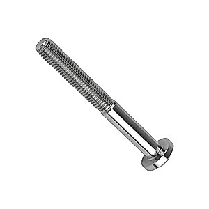 Wanyifa Titanium M8 10 15 20 25 30 60 70mm Torx Head Bolt Screw Pack of 4 (M8x70mm, Silver)