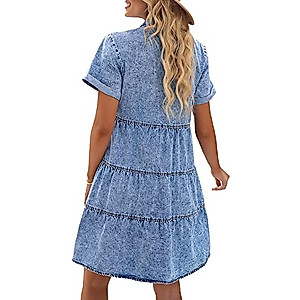 Summer Dresses for Women 2023 Beach, Open Back Dress Body Con Dress Long Sleeve Casual Women's Sexy Ruched Bodycon Dress Dresses Sleeveless Dress Vestidos De Verano para Mujer (XL, Blue)