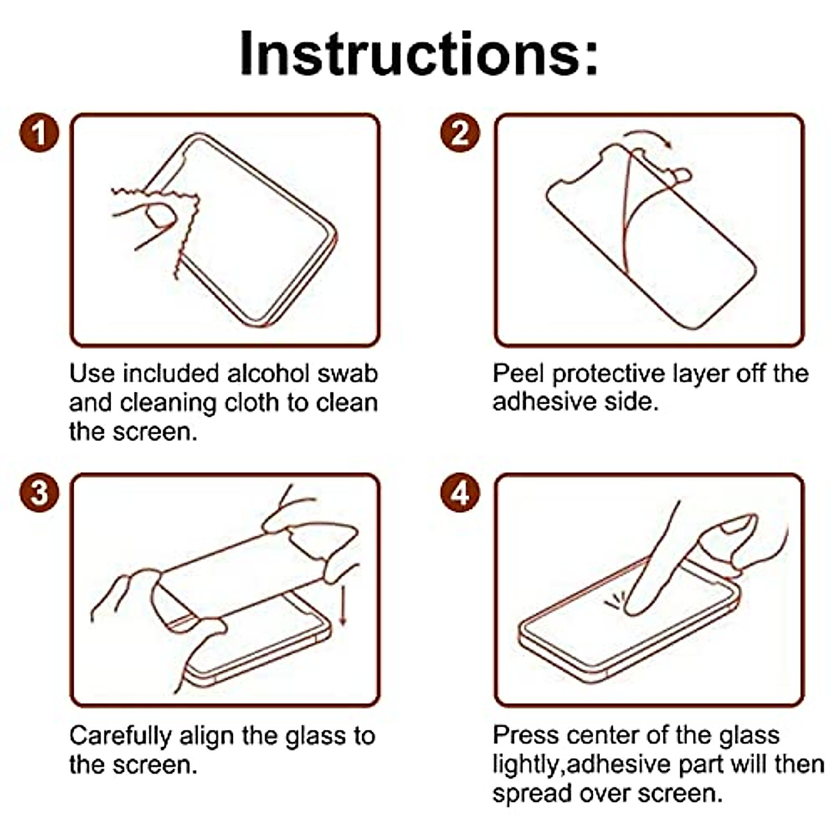 [2 Pack] iPhone 14/iPhone 13/iPhone 13 Pro Privacy Screen Protector Anti-Spy Tempered Glass Film 9H Hardness Upgrade Edge Protection Easy Installation Bubble Free [6.1 inch]