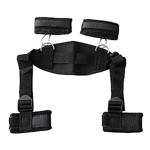 Sex Bed Adult Set Bed Restraints Sex Adult Bondaged Sexy Accessories Bound Wrist and Ankle for Adult Couples Kinkly Play Bondaged Restraints Sex Set for Women Men Submissive Kit Women’s Hoodies