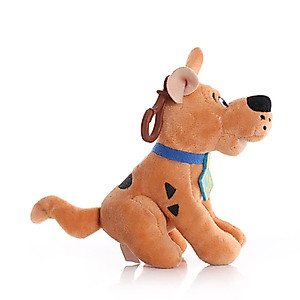 Giliger Scoooby Doo 6 Inches Plush Keychain for Bag Backpack Stuffed Animal Dog Gift Stocking Stuffers for Kids Teens