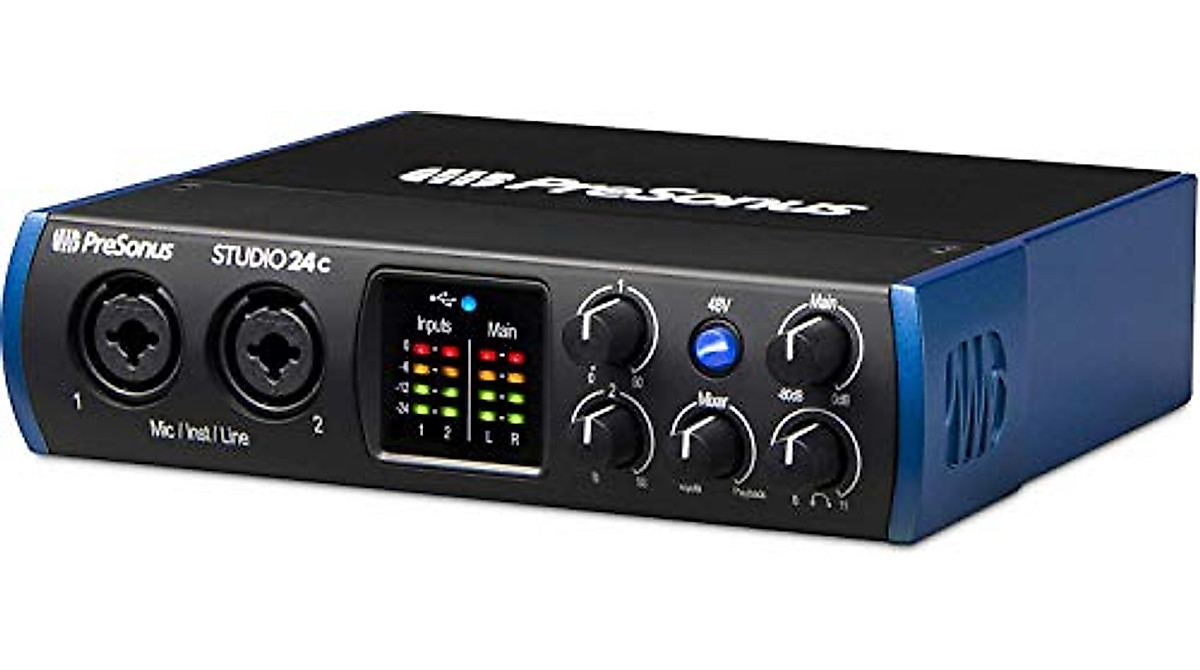 PreSonus Studio 24c Audio Interface - Capture Your Sound