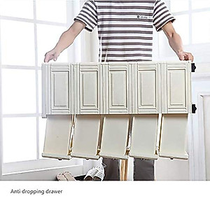 QNN Storage Drawer Units,File Cabinets Plastic Storage Box Drawer Type Children's Clothes Sort Out Box Finishing Box 5 Tier Storage Cabinet,a