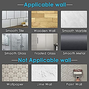 Linkidea Hair Dryer Holder Wall Mounted, Blow Dryer Holder with Adhesive Hooks, Bathroom Hair Tool Organizer for Hair Dryer, Flat Irons, Curling Wands, Hair Straighteners, Black