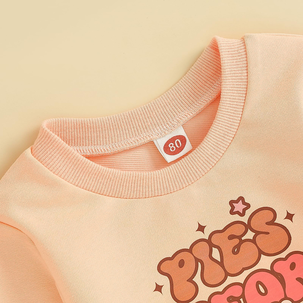 Thanksgiving Outfit for Toddler Baby Girl Pumpkin Pie Crewneck Shirts Sweatshirt Pants Thanksgiving Clothes (Pink -Pies before guys, 2-3 Years)