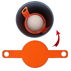 Silicone Baking Mat for Dutch Oven Reusable Dough Drop Baking Mat Long Handles Dibiao Bread Sling Silicone Mat Oven Accessories Alternative for Parchment Paper 20x8.3inch