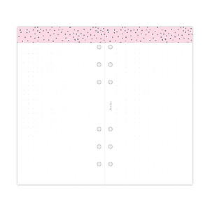 Filofax Personal Confetti Week to View Diary - 2023, White (23-68491)