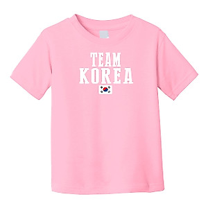 Korea toddler soccer T-shirt national team for world cup 2022 boys girls Add Custom Name and Number national team