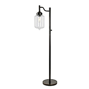 Kenroy 32408ORB Home Casey Tall Floor Lamp Oil-rubbed Bronze Finish, Small