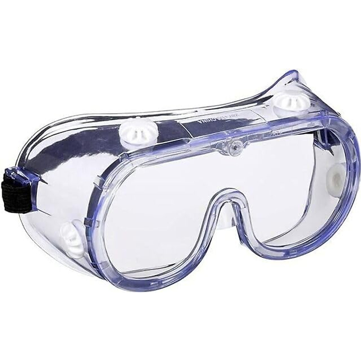 KeeboMed Chemical Splash/Impact Safety Goggle, Soft, Adjustable 1 -Pack. Anti-Fog Protection, Clear Lens, Wide-Vision, Adjustable Chemical Splash Eye Protection Soft Lightweight Eyewear