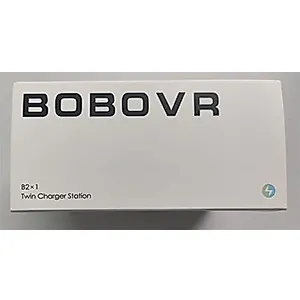 BOBOVR Twin Charger Station/Dock for B2 Battery Pack,Ultra-Thin Design, Magnetically Supply Power to 2 B2 Battery Packs at The Same Time