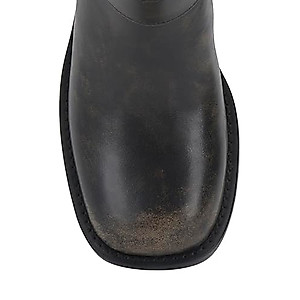 Vince Camuto Women's Kaemie Mid-Calf Boot, Black Leather, 7