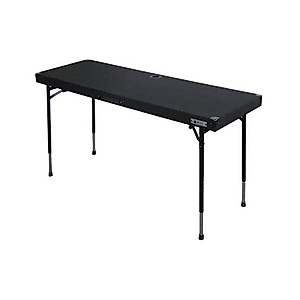 ODYSSEY CTBC2060 Carpeted Folding Dj Table with Adjustable Leg System