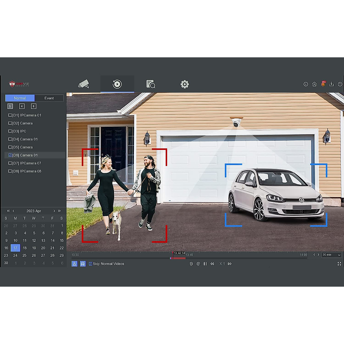 【Upgrade to NVR4.0】 Anpviz 8CH 4K PoE NVR POE Network Video Recorder, IP Home Security Camera System Video Recorder H.265+, Guarding Vision APP, up to 8TB HDD(Not Included HDD)