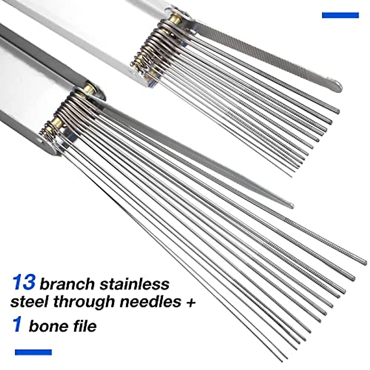 Cleaner Set for Carbon Kit Welding Tip Cleaners for Cutting Torches Nozzles Tips Gas Orifices Sprinklers and Shower Heads, 13 Wire Set (4 Pieces)
