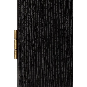 Viper Hideaway Cabinet & Steel-Tip Dartboard Ready-to-Play Bundle, Reversible Standard and Baseball Game Options with Two Sets of Steel-Tip Darts and Chalk Scoreboards, Black Matte Finish