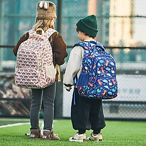 CLUCI Backpack Purse for Women Bundles with Kid's School Backpack for Boys&Girls