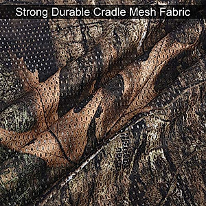 Tongcamo Camo Ground Blinds Netting Bulk Roll for Deer Hunting Treestand Blind, Camouflage, Sunshade, Photography, Camping