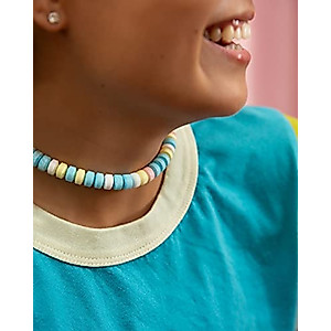 Smarties Candy Necklace Individually Wrapped Gluten Free & Vegan Fruit Flavored Bulk Candy on Stretch String Perfect Party Favors Birthdays & Celebrations 100% Worry Free Hard Candy Box - 24 Count