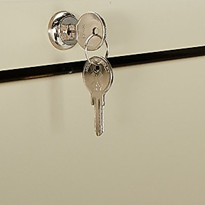 Lorell LLR43512 Receding Lateral File with Roll Out Sleeves, Putty