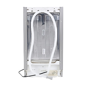 Avanti DWF18V3S 18-Inch Dishwasher Machine with LED Display, 3 Wash Options, 6 Automatic Cycles and Low Noise Rating, 53db, Stainless Steel