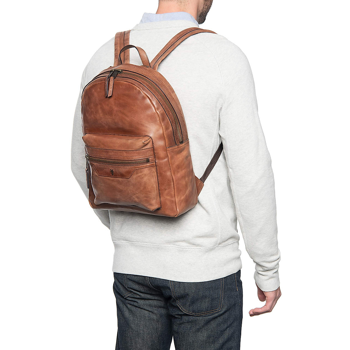 Frye mens Holden Backpack, Whiskey, One Size US