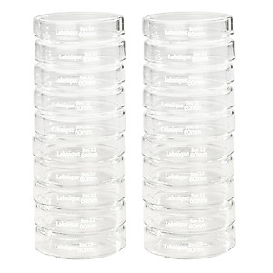 Microyn Borosilicate Glass Petri Dish with Lid, Tissue Culture Dish (60 mm, Pack of 20)