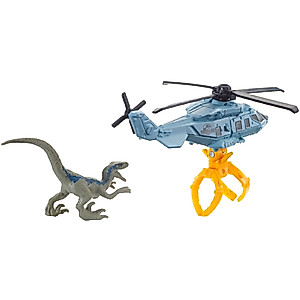 MATCHBOX JURASSIC WORLD DINO TRANSPORTERS Raptor Copter