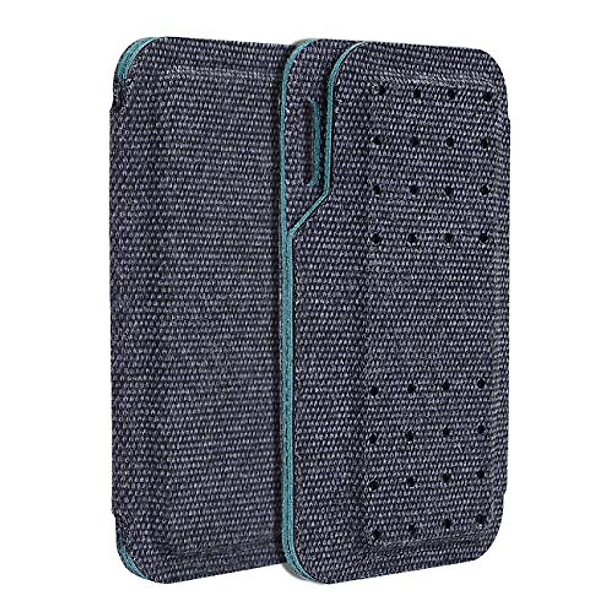 Carrying case for Kardia Mobile EKG Monitor - Travel Kardia Case Fits in Pocket, Features Magnetic Closure to Keep Kardia Device Safe On The Go, NOT Fit KardiaMobile 6L,Dark Blue