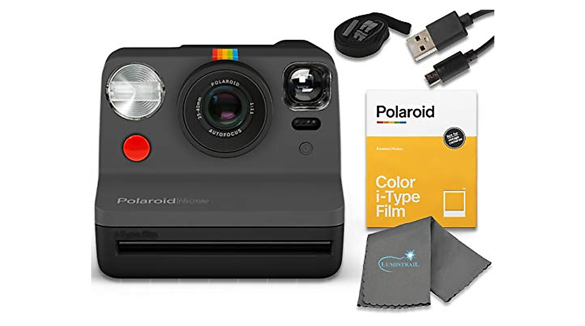Polaroid Now Instant Camera Bundle - Capture Moments Instantly