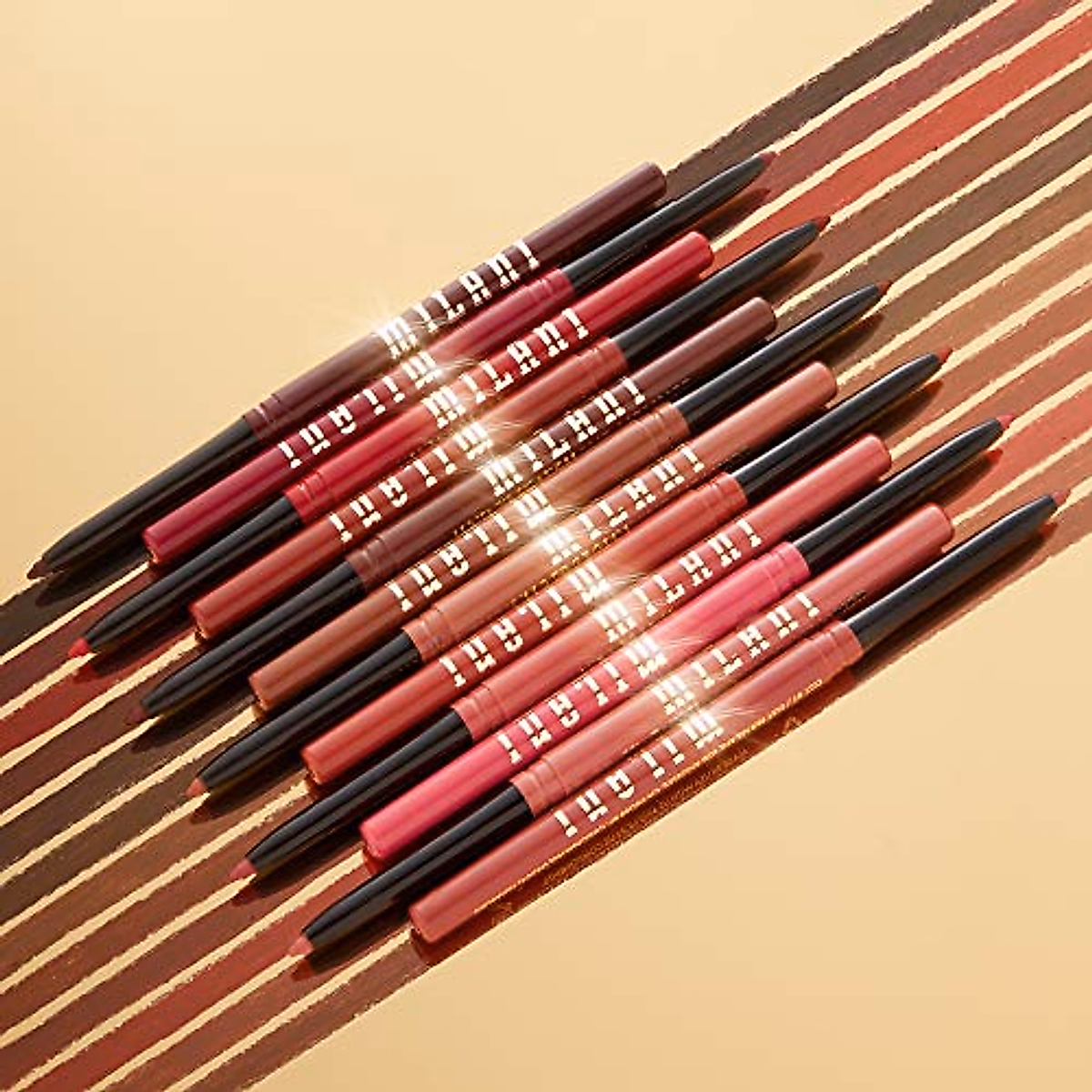 Milani Color Fetish Lipstick and Understatement Lipliner Bundle - Passion & Sienna Style