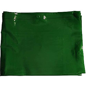 VIZ-PRO Green Vinyl Welding Curtain/Welding Screen, 6' x 6'