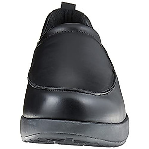 Amazon Essentials Men's Service Shoe, Black, 9.5