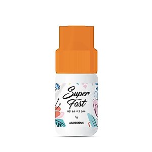 Ailuscious / Super Fast / Eyelash Extension Glue / Professional Lash Extensions / 0.3 - 0.5 Sec Dry Time / 6 - 7 weeks Retention / 5g False Eyelash Lash Glue