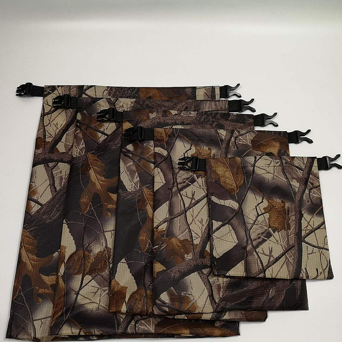 Homebeast 3/5 Pack Safe & Dry Bag with Water Resistant, Ultralight 1.5L 2.5L 3.5L 4.5L 6L Dry Sack Packing Waterproof Storage Bags for Kayaking, Camping, Boating, Floating and Outdoor Surviva