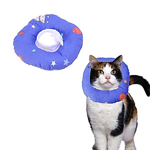 Cat Cone After Surgery Pet Elizabethan Collar Recovery Collar for Puppies Collars Dog Collars for Puppies Small Cat Collar Electronic Pets Neck Cone Elizabeth Circle -Grab