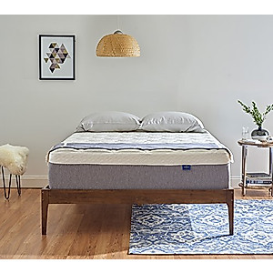 Serenia Sleep 14 Inch Quilted Sculpted Plush Gel Memory Foam Mattress -Queen
