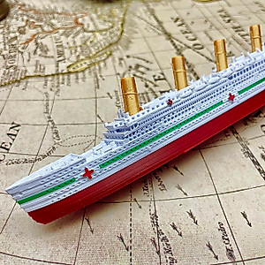 TitanicToyCo RMS Titanic Model Ship or Britannic or Olympic 8" Assembled Titanic Toys For Kids, Historically Accurate Titanic Toy, Titanic Ship, Titanic Cake Topper, Toy Ships, Titanic Boat
