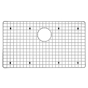 Miligoré 32" x 19" x 10" Deep Single Bowl Undermount Zero Radius 16-Gauge Stainless Steel Kitchen Sink - Includes Drain/Grid