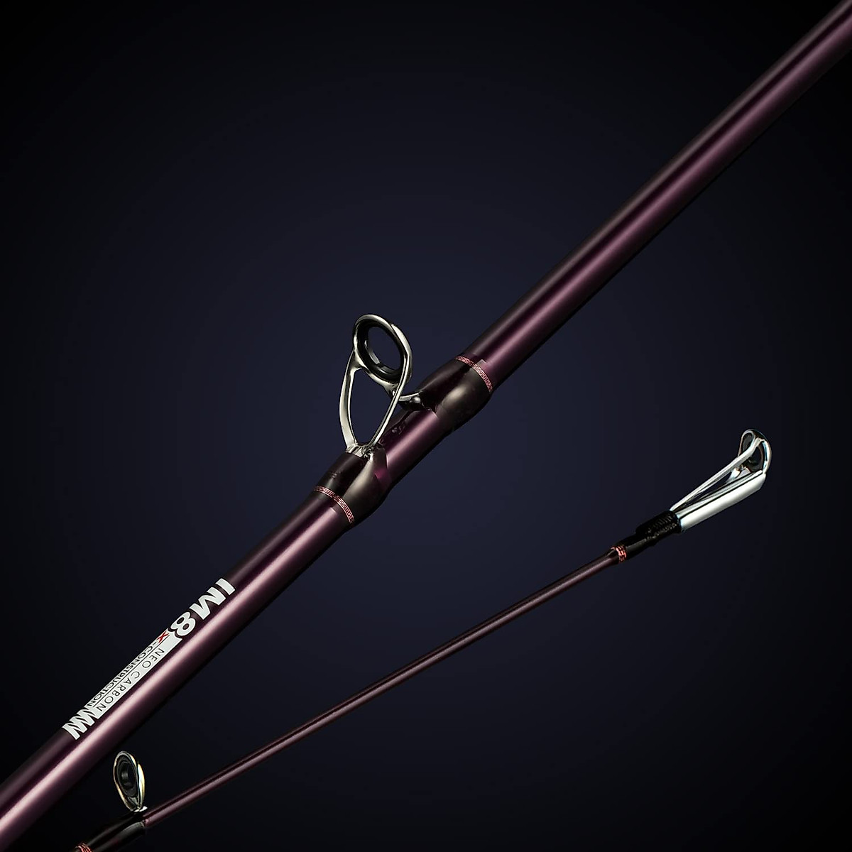 BERRYPRO Spinning Rod Lightweight Sensitive Baitcasting Rod 30 Ton Full Carbon Tournament Performance Casting Fishing Rod (7'- Casting-MH-2pc)